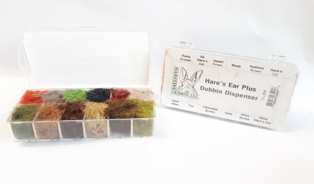 Hare's Ear Plus Dubbin Dispenser HARELINE - Angefly